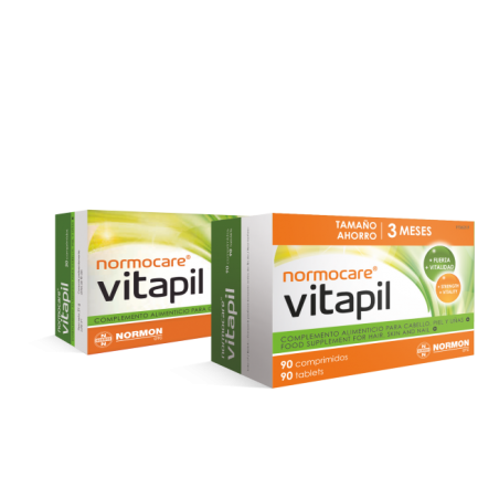 NORMON NORMOCARE VITAPIL 90 COMPRIMIDOS